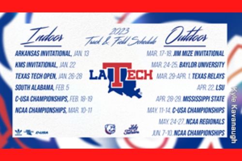 LA Tech releases 2023 track and field schedules | Lincoln Parish Journal