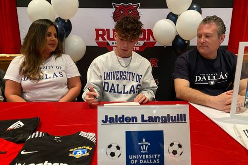 Ruston’s Langiulli signs to play soccer at the University of Dallas ...