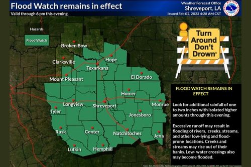 Lincoln Parish remains in flash flood watch | Lincoln Parish Journal