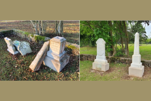 Grave of Lincoln Parish founder repaired | Lincoln Parish Journal