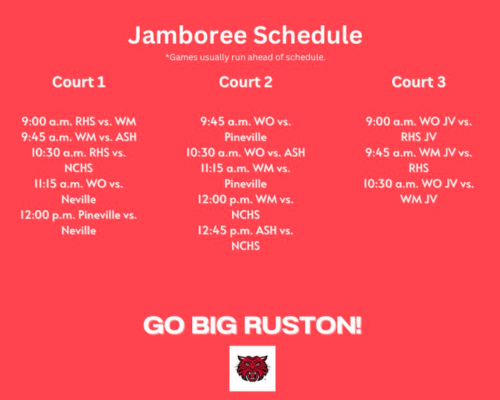 Ruston’s volleyball to host Jamboree at Sports Complex | Lincoln Parish ...