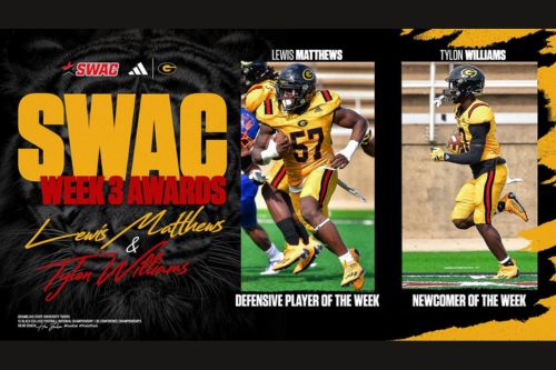 Tigers earn SWAC Players of the Week | Lincoln Parish Journal