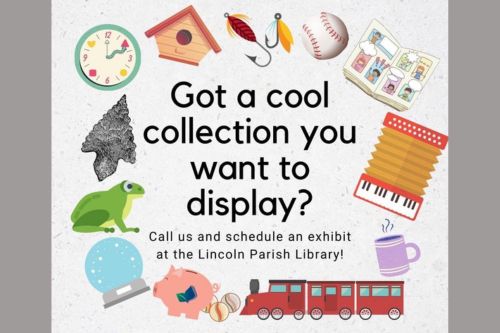 Parish Library seeking collections for display | Lincoln Parish Journal