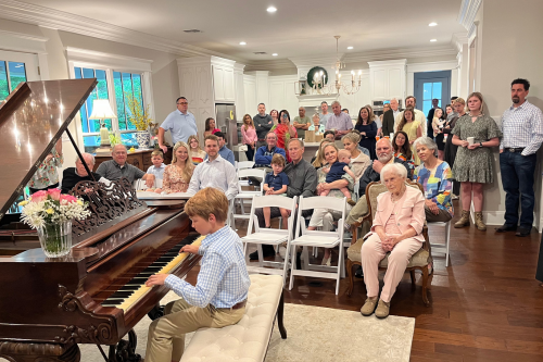 McGehees hold recital on heirloom piano manufactured in 1858 | Lincoln ...