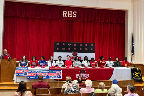 Ruston High celebrates band signees | Lincoln Parish Journal