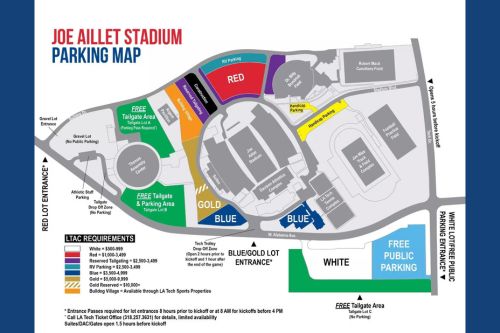 Tech makes changes to gameday parking, tailgating | Lincoln Parish Journal