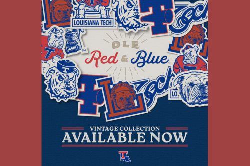 LA Tech expands Ole Red & Blue vintage collection | Lincoln Parish Journal