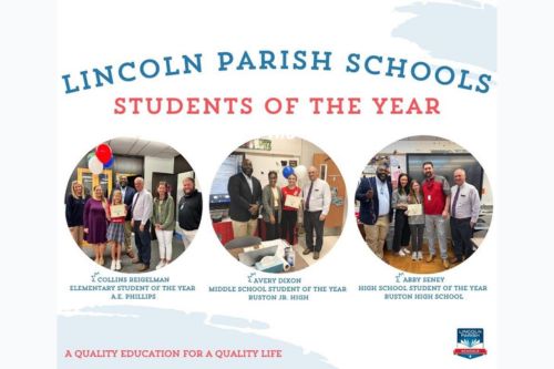 Lincoln Parish Schools names Students of the Year | Lincoln Parish Journal