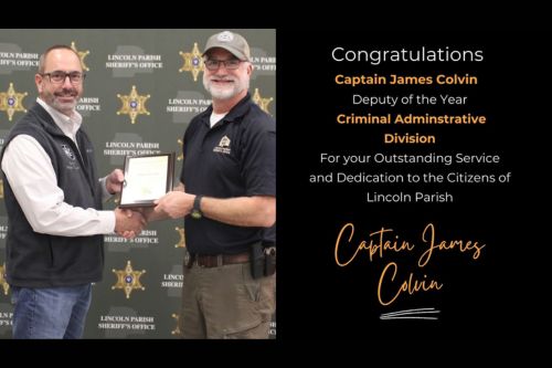 Annual LPSO awards announced last week | Lincoln Parish Journal