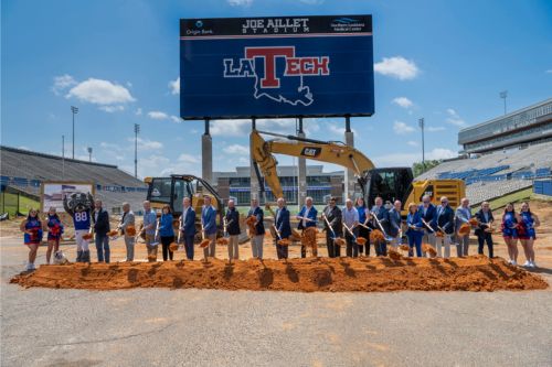 Groundbreaking celebrates upcoming Origin Bank Center for Student ...